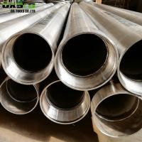 China Api 5ct Oil Well Casing Pipe , STC Thread Male / Female Coupling Perforated Casing Tube for sale