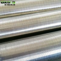 China Round Metal Stainless Steel Well Screen Pipe For Borehole Drilling 2mm Thickness for sale