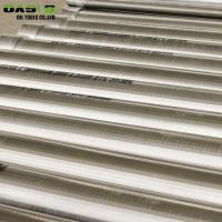 China 10 Inch Welding Water Well Screen Pipe , ERW Fluid Well Pump Filter Screen for sale