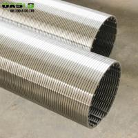 China Liquid Filter 4 Inch Well Screen , Johnson V Wire Well Pump Filter Screen for sale
