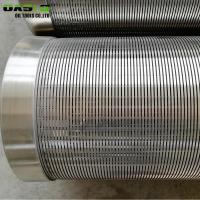 China Round Well Pump Filter Screen 3 - 12mm Thickness With API BTC Connection for sale