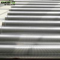 China Water Well Wedge Wire Screen High Performance Stainless Steel Material for sale