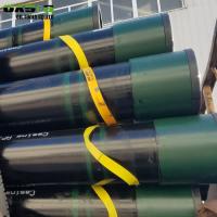 China 10 3 / 4 INCH K55 Steel Well Casing Pipe Black Painted Surface Treatment for sale