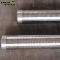 China Rod Based Well Pump Screen , Galvanized Mesh Screen Pipe For Well Drilling for sale
