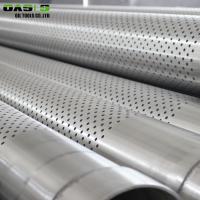 China 3mm Perforated Water Well Screen , Metal Well Drilling Welded Wire Screen for sale