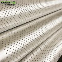 China Beveled End Perforated Stainless Steel Tube Screens High Performance For Oil Well for sale