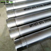 China Oil / Water Stainless Steel Casing Tube Round Shape 304 / 316 Steel Material for sale