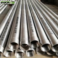 China Oil / Water Stainless Steel Casing Tube Round Shape 304 / 316 Steel Material for sale