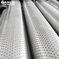 China Round Hole Well Casing Screen , BTC Thread End Connection Gravel Pack Screen for sale