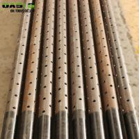 China Deep Well Drilling Perforated Stainless Steel Pipe White Color 1 - 22 Inch Outer Dia for sale