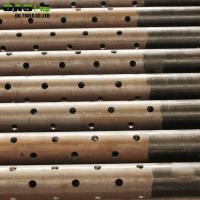 China Deep Well Drilling Perforated Stainless Steel Pipe White Color 1 - 22 Inch Outer Dia for sale