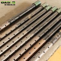 China Deep Well Drilling Perforated Stainless Steel Pipe White Color 1 - 22 Inch Outer Dia for sale