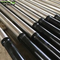 China SS304L Based Oil Well Screen Pipe Filter Mesh With Douber Layer 9m Length for sale