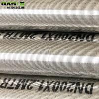 China Water Well Ss304 Gravel Pack Screen High Performance 89 - 245mm Diameter for sale