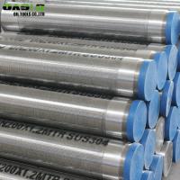 China AISI316L Perforated Base Well Sand Screen Pipe For Sand Control / Liquid Filter for sale