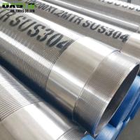China Corrosion Resistance Gravel Pack Screen With Stainless Steel Screen Jacket for sale