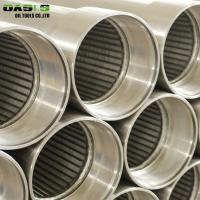 China Continuous Slot Wire Wrapped Screen Rod Based For Outdoor Custom Pixels for sale