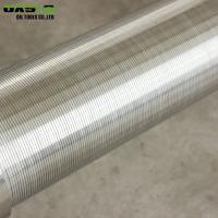 China 6 5 / 8inch SS304 Wire Wrapped Screen Welded Mesh 0.5mm - 3.00mm Wire Diameter for sale