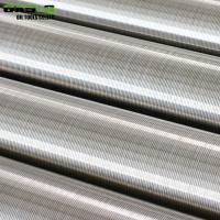 China Non Inforced Slotted Screen Pipe , Spirally Wound Water Well Screen Pipe for sale