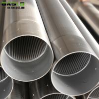 China Customized Continuous Slot Screen Pipe For Water Well 25 - 1500mm Diameter for sale