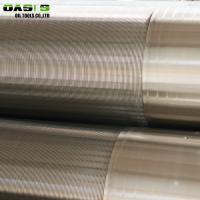 China Customized Continuous Slot Screen Pipe For Water Well 25 - 1500mm Diameter for sale