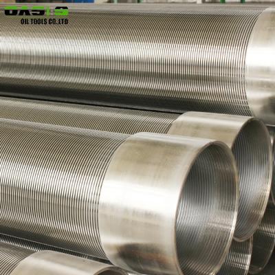 China Continuous Slot Wire Wrapped Screen AISI 304L / 316L Material High Performance for sale