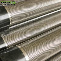 China Continuous Slot Wire Wrapped Screen AISI 304L / 316L Material High Performance for sale