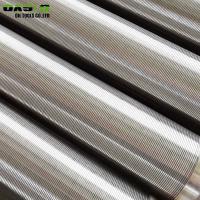 China Continuous Slot Wire Wrapped Screen AISI 304L / 316L Material High Performance for sale
