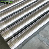 China High Strength Water Well Screen Pipe , 219mm Cylindrical Wedge Wire Screens for sale