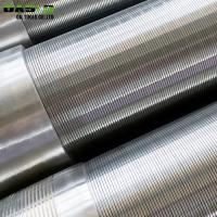 China High Strength Water Well Screen Pipe , 219mm Cylindrical Wedge Wire Screens for sale