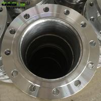 China ASTM 6 5 / 8 Inch Water Well Accessories Stainless Steel Flanges Short Pipes for sale