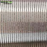 China Wire Wrapped Metal Gravel Pack Screen High Efficiency 99 % Filter Rating for sale