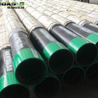 China Stainless Steel Pipe Base Screen / Perforated Base Pipe With Screen Jacket for sale