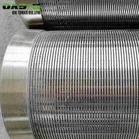 China Continuous Slot Stainless Steel Well Screen Pipe Customized Length 18mm Pixels for sale