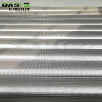 China Continuous Slot Stainless Steel Well Screen Pipe Customized Length 18mm Pixels for sale