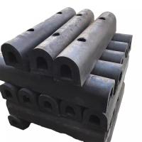 China Heavy Duty Dock Rubber D Shape Fender Berth Mooring PIANC Certification for sale