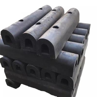 China Heavy Duty Dock Rubber D Shape Fender Berth Mooring PIANC Certification for sale