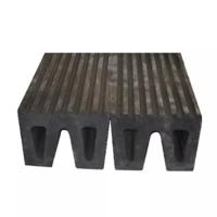 China Large Dock W Type Fender Natural Rubber For Tug Boat Bumper for sale