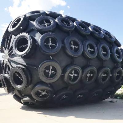 China Dock Yokohama Ship Fenders 3.3*6.5M CTN Type Air Block 50kPa for sale