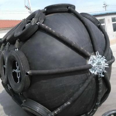 China Pneumatic Marine Rubber Fenders 3.3*6.5M CTN Type Air Block 50kPa for sale