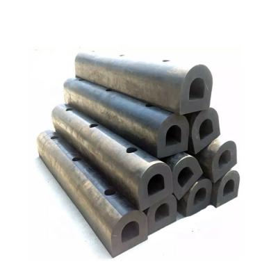 China Customized Heavy Duty D Type Fenders PIANC2002 300H Hollow D For Marine Dock Ship for sale