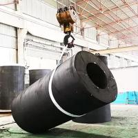 China Heavy Duty Cylindrical Rubber Bumper For Boat PIANC2002 Certified for sale