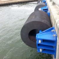 China Heavy Duty Cylindrical Rubber Bumper For Boat PIANC2002 Certified for sale
