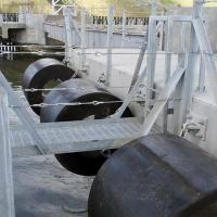 China OEM Cylindrical Boat Fenders Natural Rubber SBR EPDM Material for sale