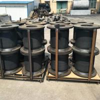 China Black Color Cell Rubber Fender OEM Service Anti Aging Protection for sale