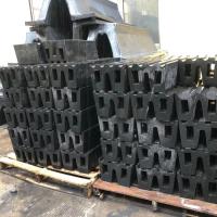 China Natural Rubber W Fender Bow And Stern Protection For Docking for sale