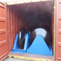 China Heavy Duty Roller Dock Bumpers For Boats Nitrile Rubber Material for sale