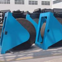 China Black Rubber Fixed Fender 175kN - 1000kN  For Dock Boat Protection for sale