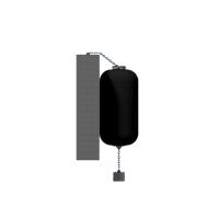 China 50kPa Submarine Fenders ISO17357-1:2014 BV Certificate Black Color For Berthing for sale
