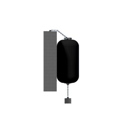 China 50kPa Submarine Fenders ISO17357-1:2014 BV Certificate Black Color For Berthing for sale